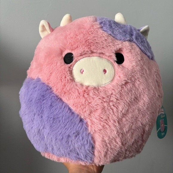 Squishmallows | Toys | Patty The Cow 2 Fuzzamallow Squishmallows 223 ...